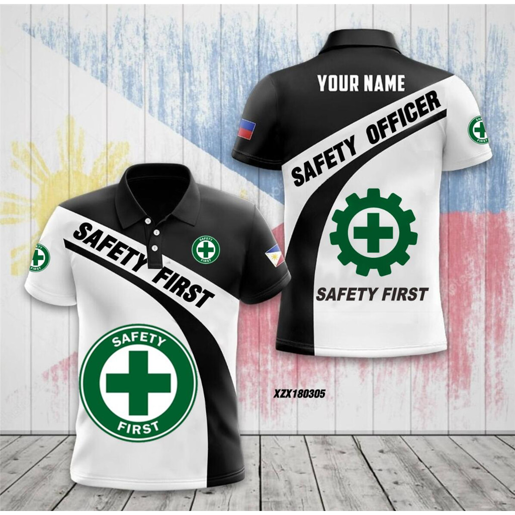 2025 new sublimation of SAFETY FIRST/SAFETY OFFICER essence, integrated ...