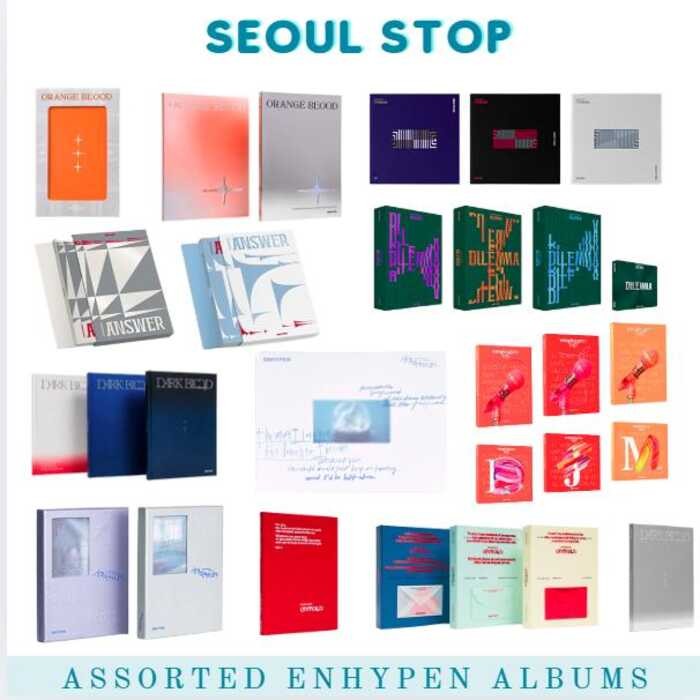 ENHYPEN ASSORTED MERCH ALBUMS 5b | Shopee Philippines