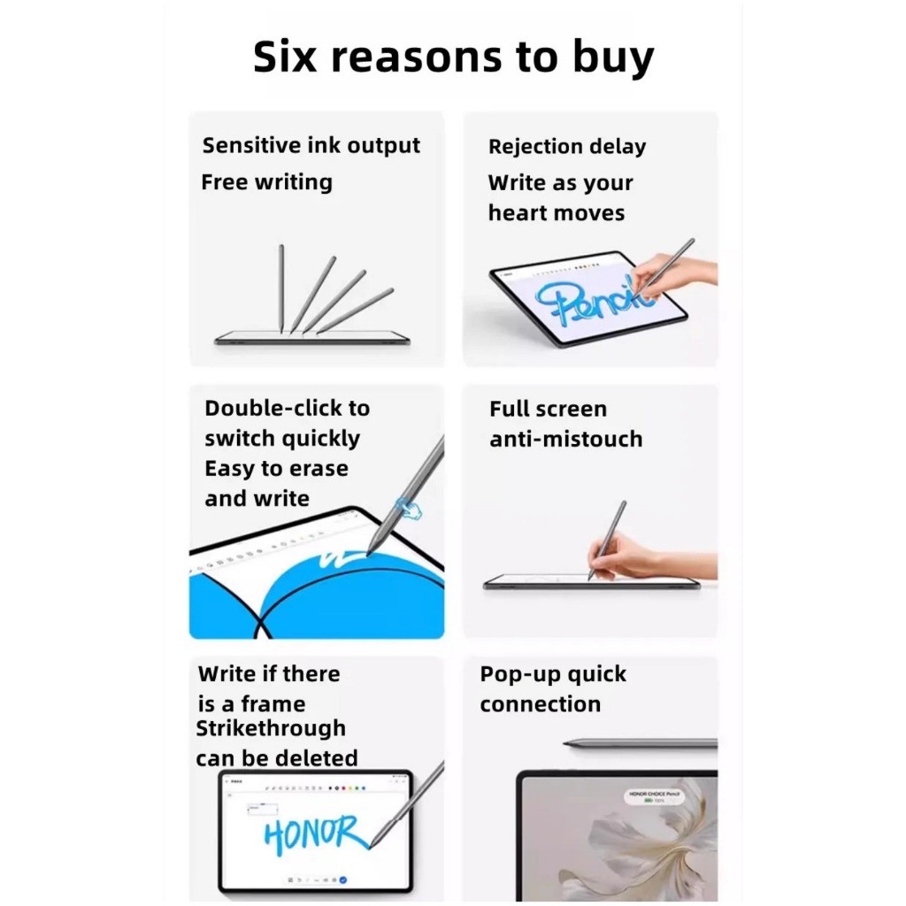 Original Honor Choice Pencil Stylus Pen Xiaolong Zhilian Handwriting ...