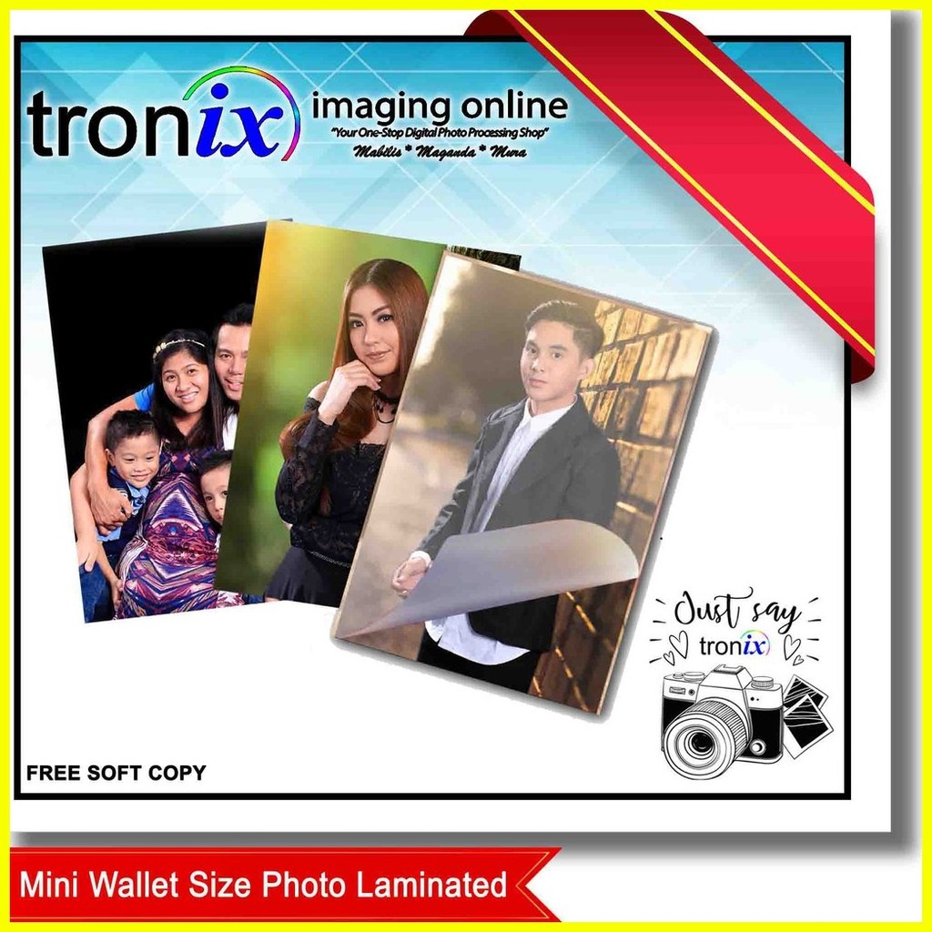 Tronix Imaging Mini Wallet Size Picture, Eight (8) Pieces 1.5 X 2 ...
