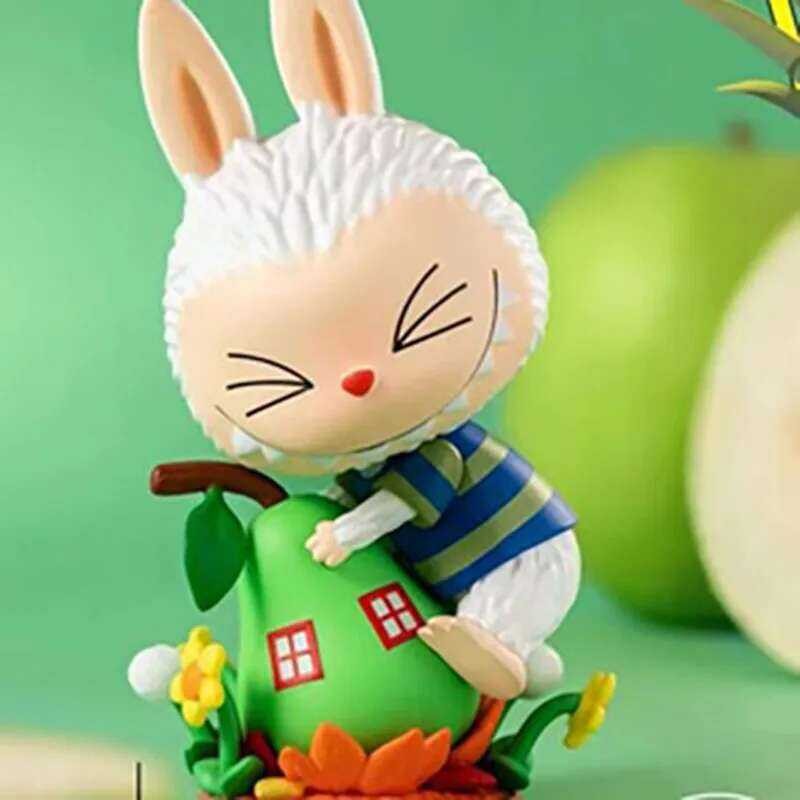 Mart Pop LABUBU The Monsters Fruits Series Blind Random Box Toys Model ...