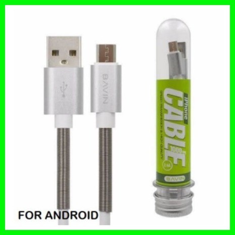 CB037 Bavin Spring Capsul Fast Charging Data usb Cable for Android ...