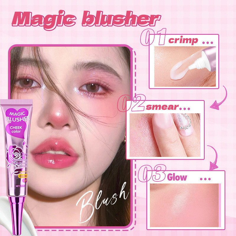FDA】Buy 1 Get 1 Free Magic Blush 24-Hour Long-Lasting Moisturizing ...