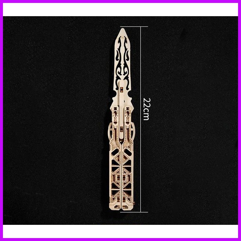 3D wooden assembled butterfly model, wooden butterfly folding wooden ...