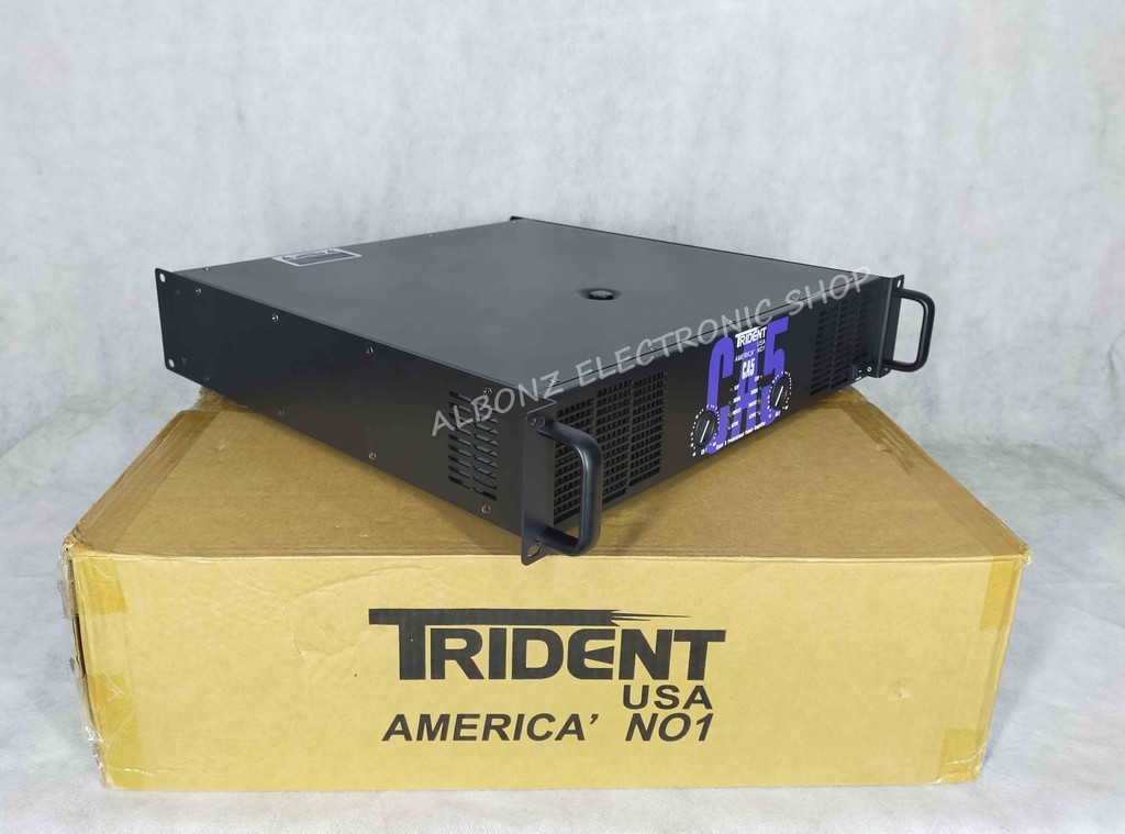 400Watts RMS Professional Power Amplifier Trident CA5 | Shopee Philippines
