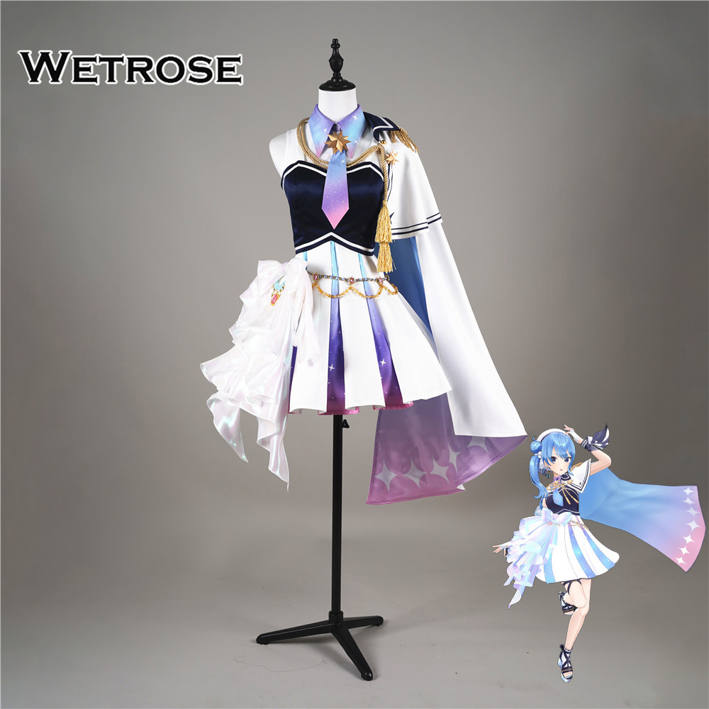 [Wetrose] In Stock Hoshimachi Suisei Original Debut Outfit Cosplay ...