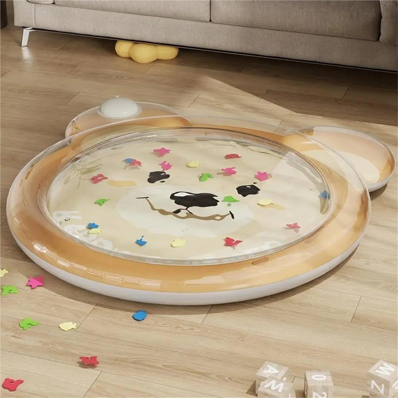 Creative Pet Inflatable Water Playmat - Cartoon Animal Design Slapping ...