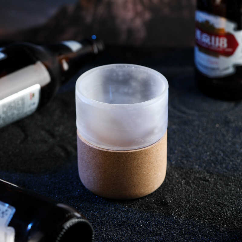 Fast Cooling Freezing Glass Chilling Cup Whiskey Beer Glass Double ...