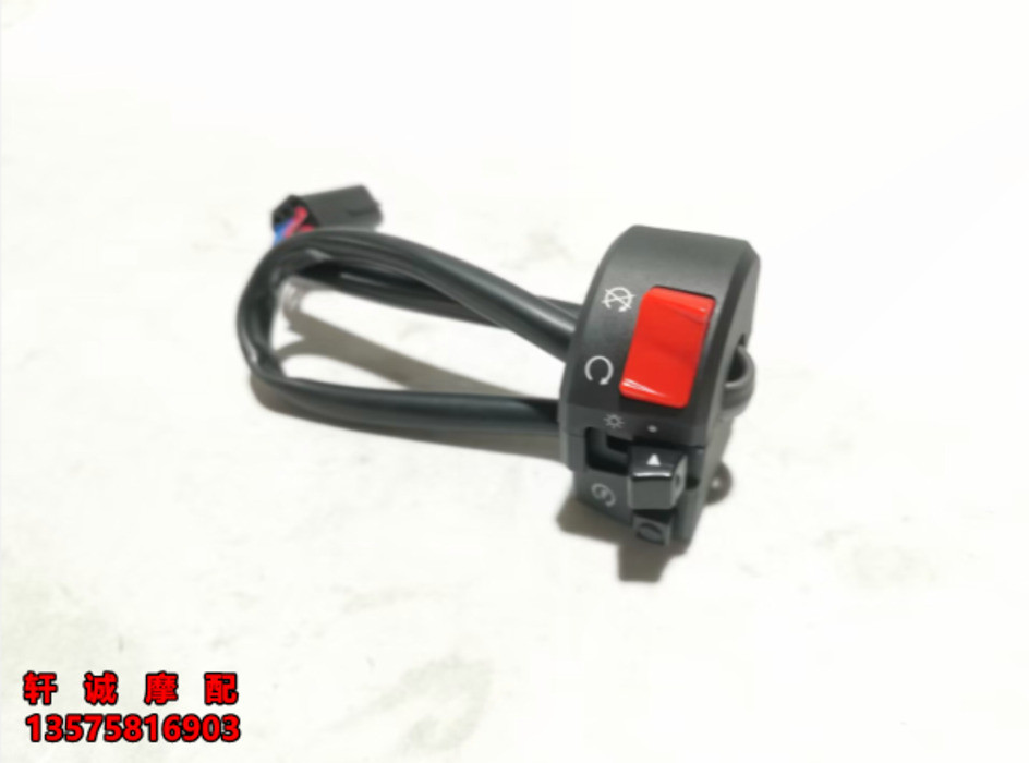 TNT Huanglong BJ600GS/BN600 Left and Right Combination Switch Electric ...