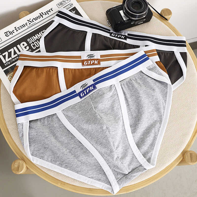 New Men's High-Cut Underwear Men's Triangle Underwear High-End Men's ...