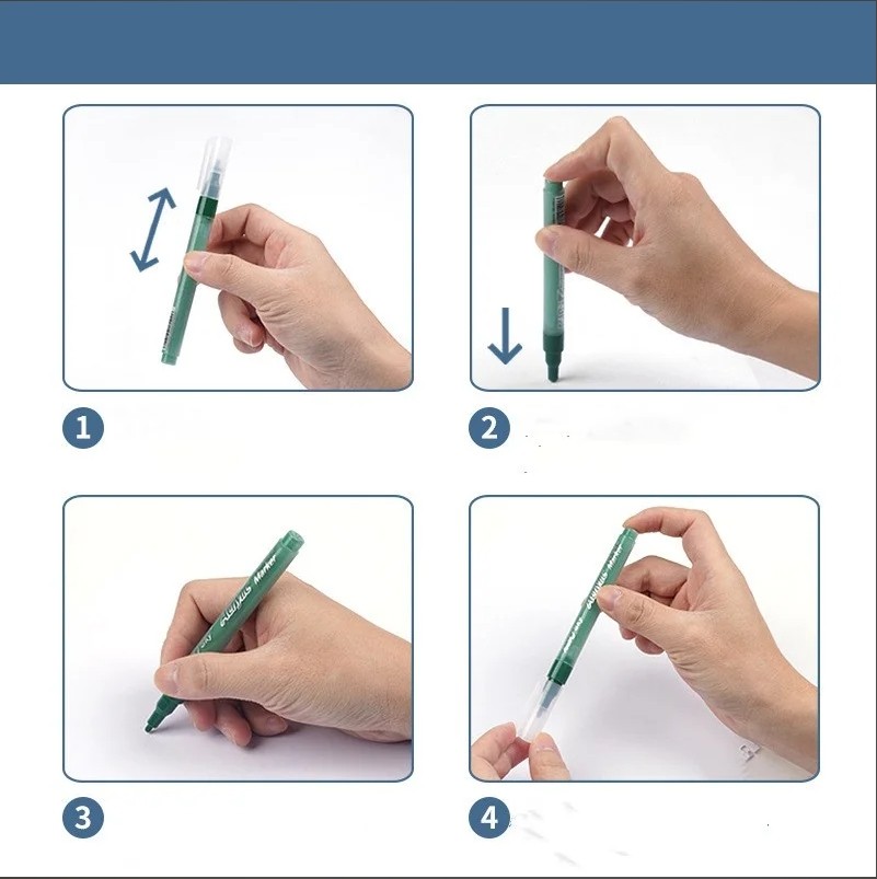 Waterborne Graffiti Pen Acrylic Mark Pen Layered Painting Pen | Shopee ...