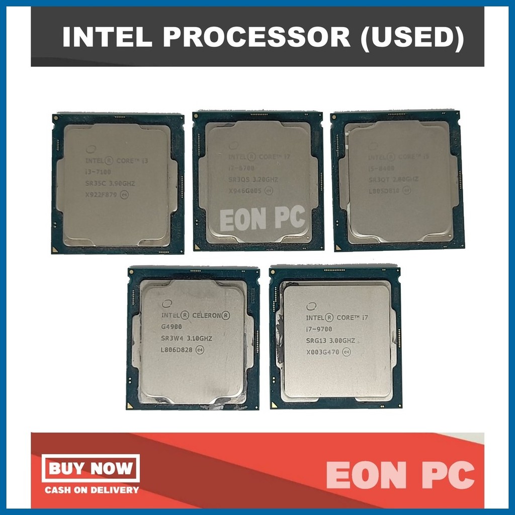 ⇩ INTEL PROCESSOR i3, i5, i7 2nd 3rd 4th 6th 7th 8th 9th Gen Available | Shopee Philippines