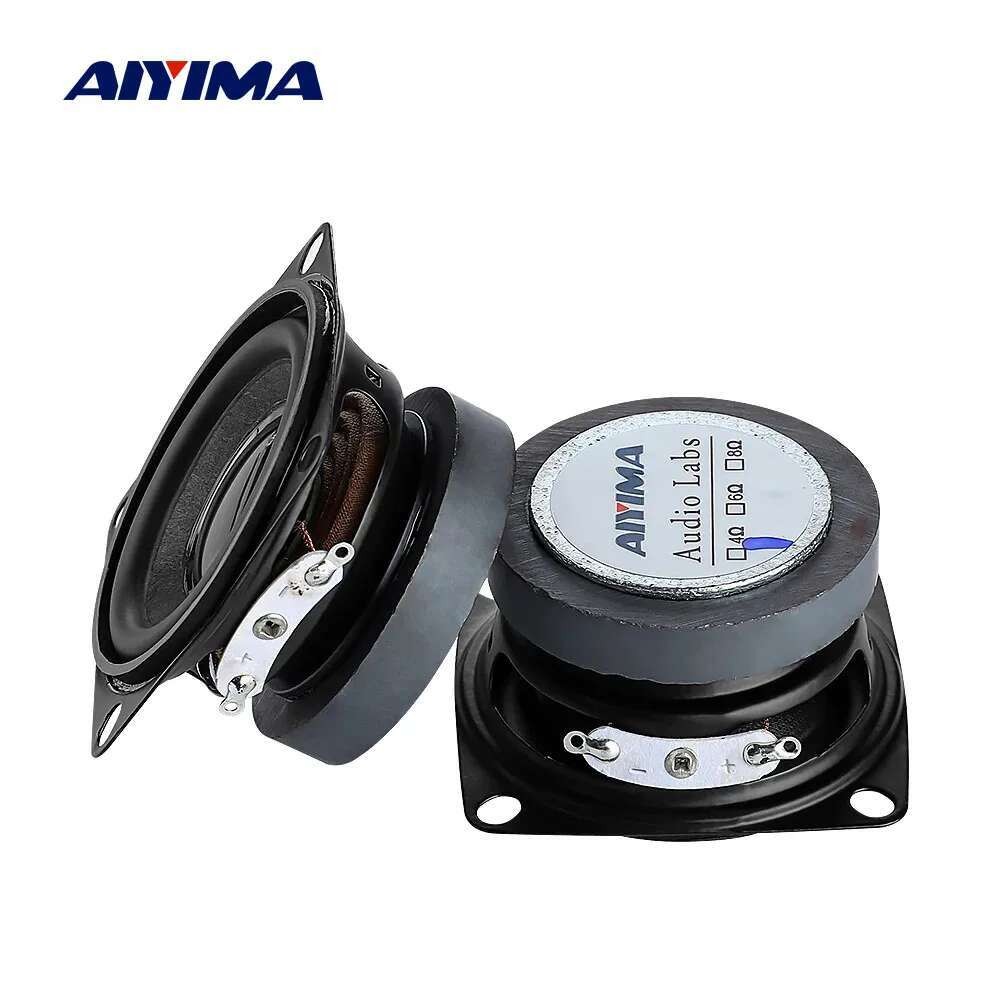 Audio accessories AIYIMA 2Pcs 2 Inch 4/8ohm 5W hifi Full Range Speaker Mini Woofer Speakers ...