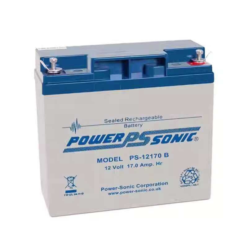 Power Sonic Battery PS-12170 B Emergency Equipment 12V17AH Fire Host ...