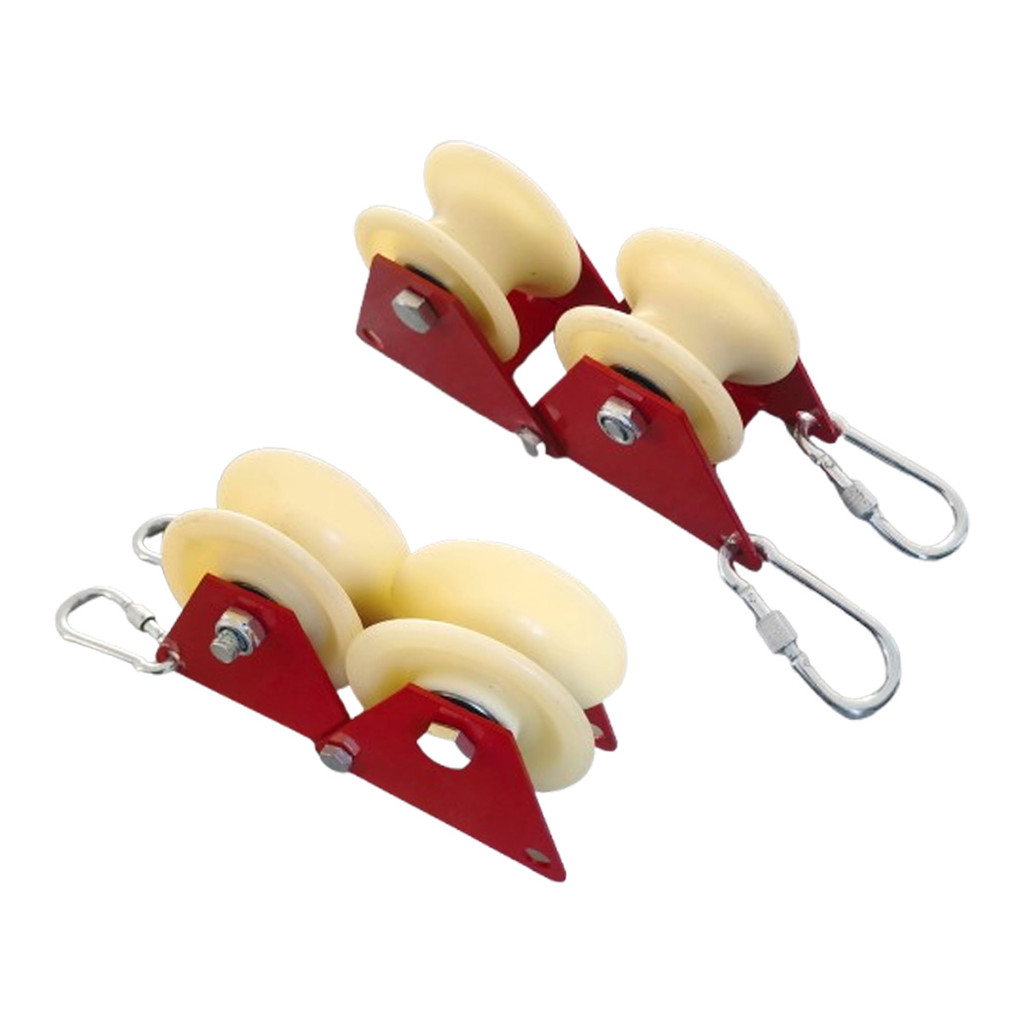 Manual Pulley Rope Retractor Aerial Work Right Angle Card Wall Corner ...