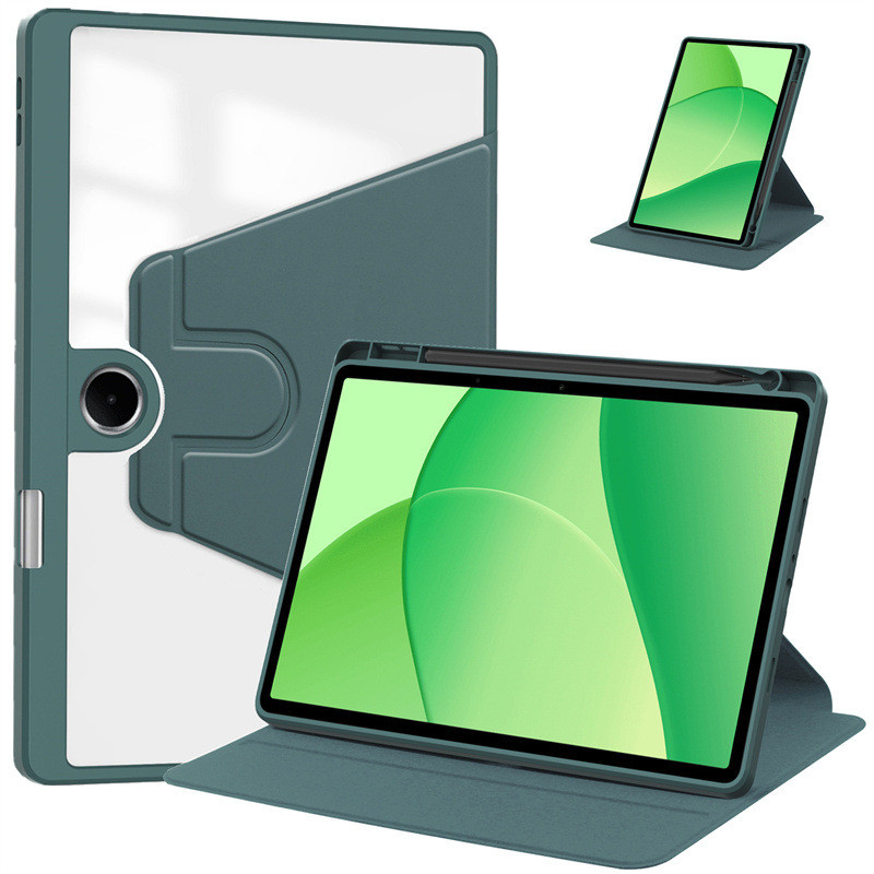 For OPPO Pad SE 11-inch 2025 Case with Pen Holder 360 Rotating Acrylic ...
