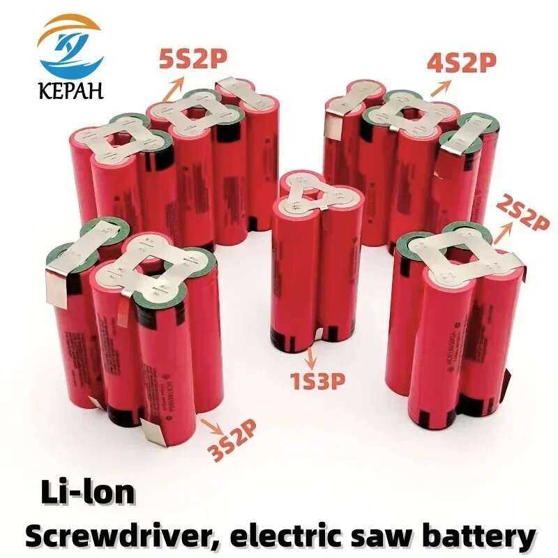 18650 GA 1S3P 2S2P 3S2P 4S2P 5S2P 12V 16.8V 21V Battery Pack (3500mAh ...