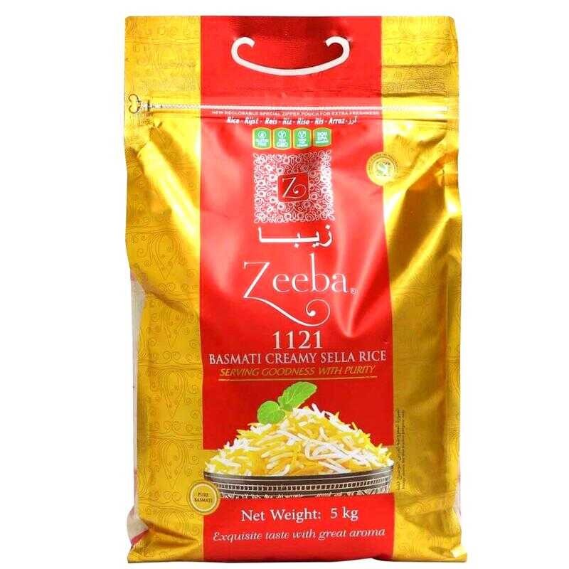 1121 Zeeba Basmati Rice 5Kg Long Grain | Shopee Philippines