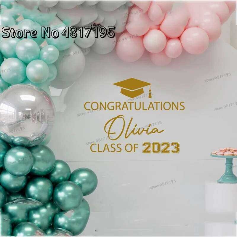 COD Vinyl Floor Wallpaper Custom Congratulations Class Of Graduation ...