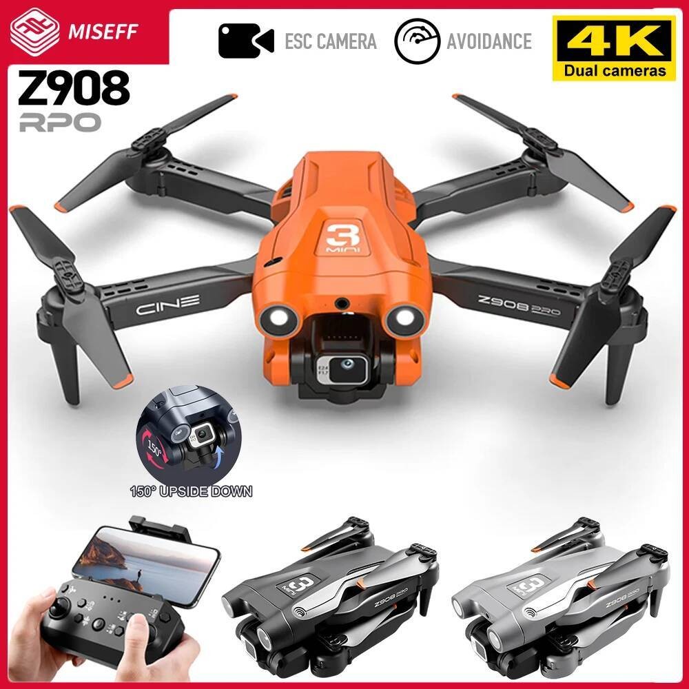 Pro Z908 4k Professional Remote Control Helicopter Quadcopter 4K Camera ...