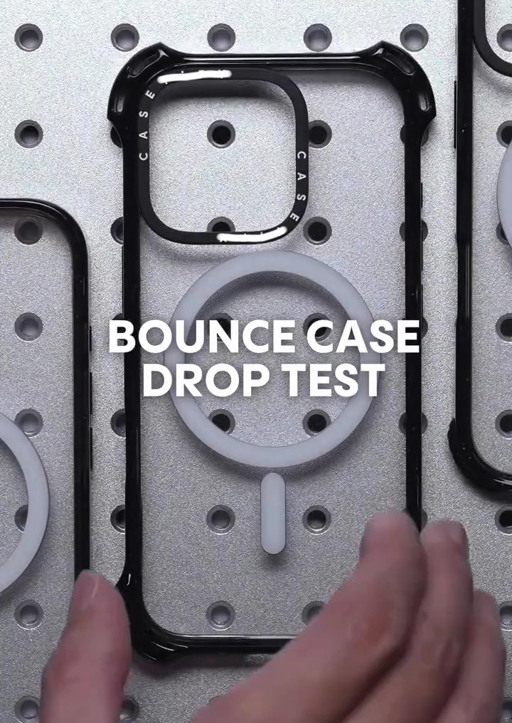 CASECASE X Black CARN Bounce Case Magnetic suction Hard Acrylic Back ...