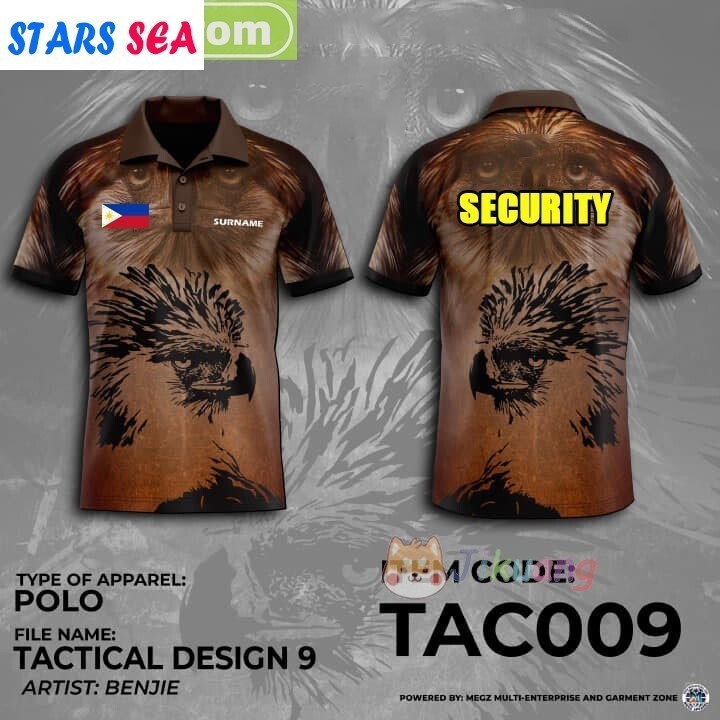 SECURITY Free Custom Name JERSEY SECURITY OFFICER Polo Shirt for Men ...
