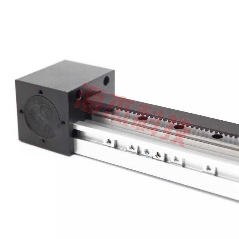 Synchronous belt slide table linear guide rail module, high-speed silent stepper motor, aluminu ...