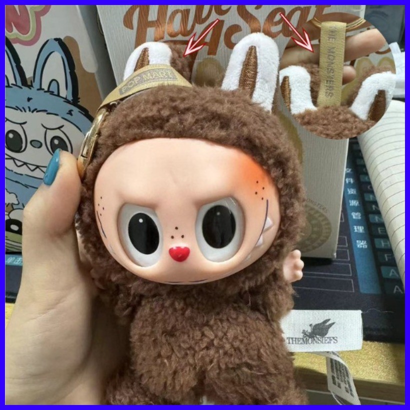 Anime Figure Labubu Keychain Blind Box Labubu Doll Vinyl Face Series ...