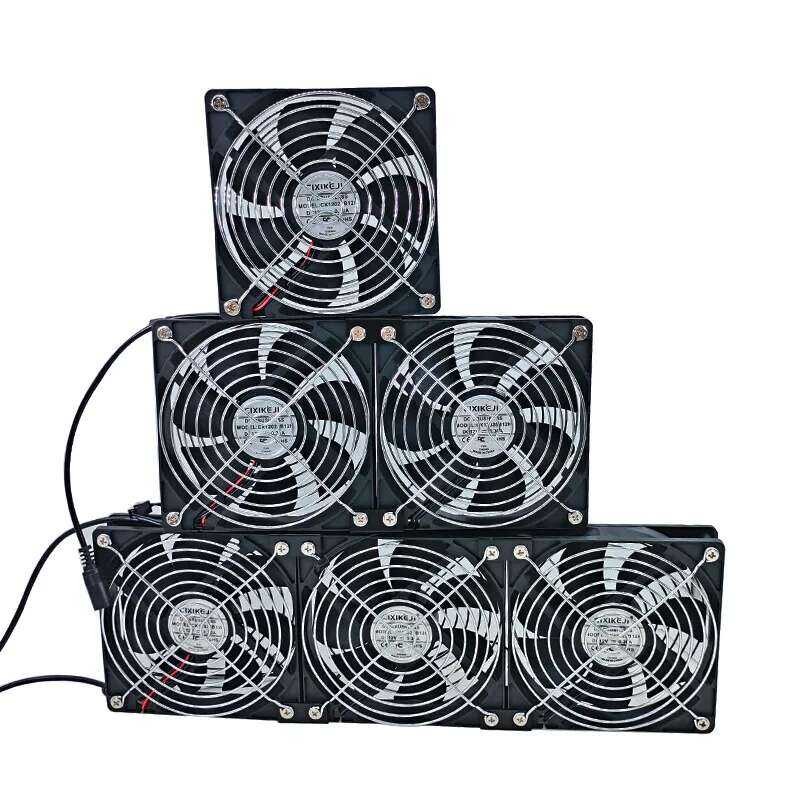 Cooling System Fan With Adapter, High Airflow BTC Mining Hine, 2700Rpm ...