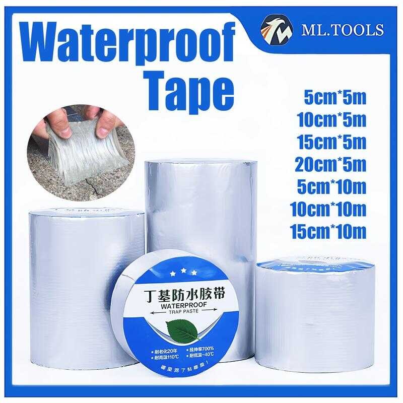 For Roof Leak Waterproof Aluminum Foil Sealant Butyl Tape Pandikit Sa ...