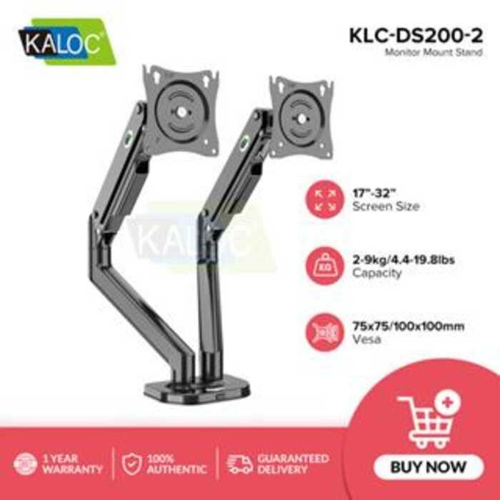 KOORUI X KLC Ds200-2 Monitor Arm Mount Stand For 2 Pcs 17 Inch To 32 68 ...