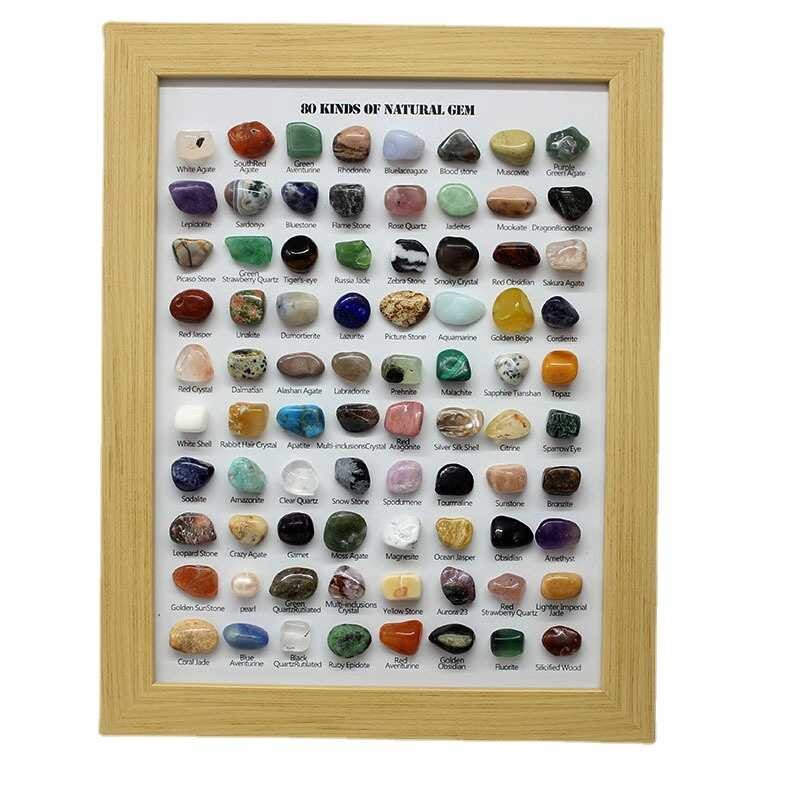 Rock 80 Natural Specimen Frames Mineral Crystals Stone Ornaments for ...