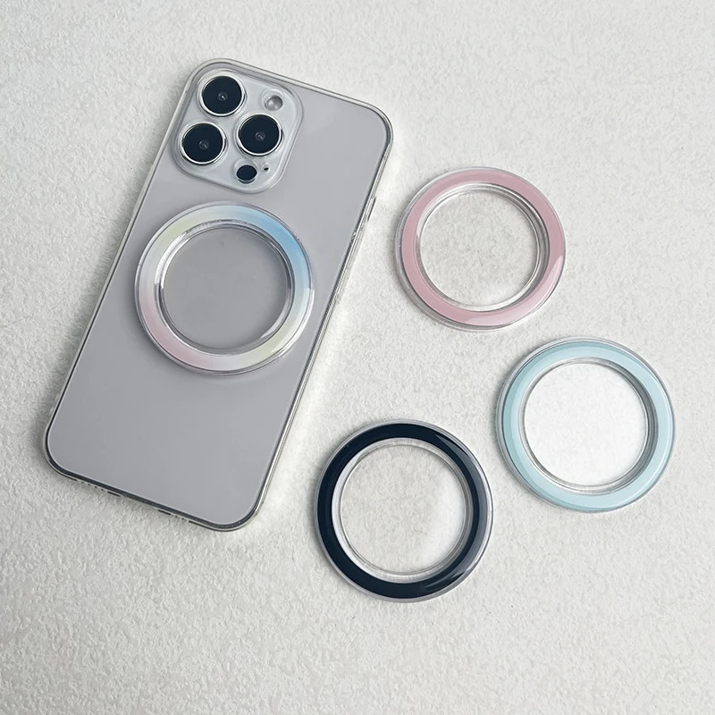Round Popsocket Magnetic Base Sticker for IPhone 16 Pro Max Magsafe ...