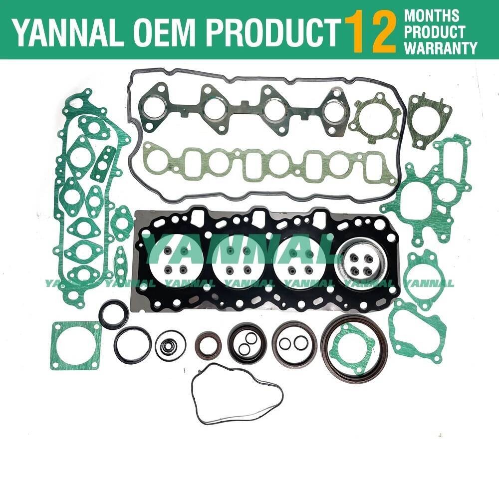 2KD-FTV 2KD Overhaul Full Head Gasket Kit For TOYOTA engine Hiace Steel ...