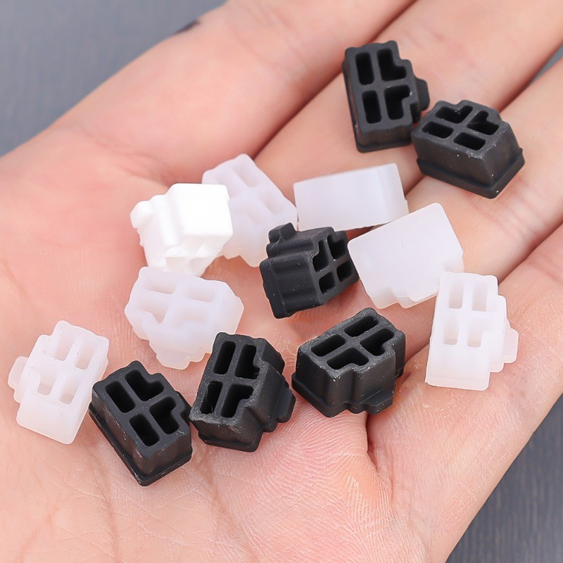 Silicone RJ45 Port Dust Protector | 10 PCs Flexible Ethernet Cover for ...