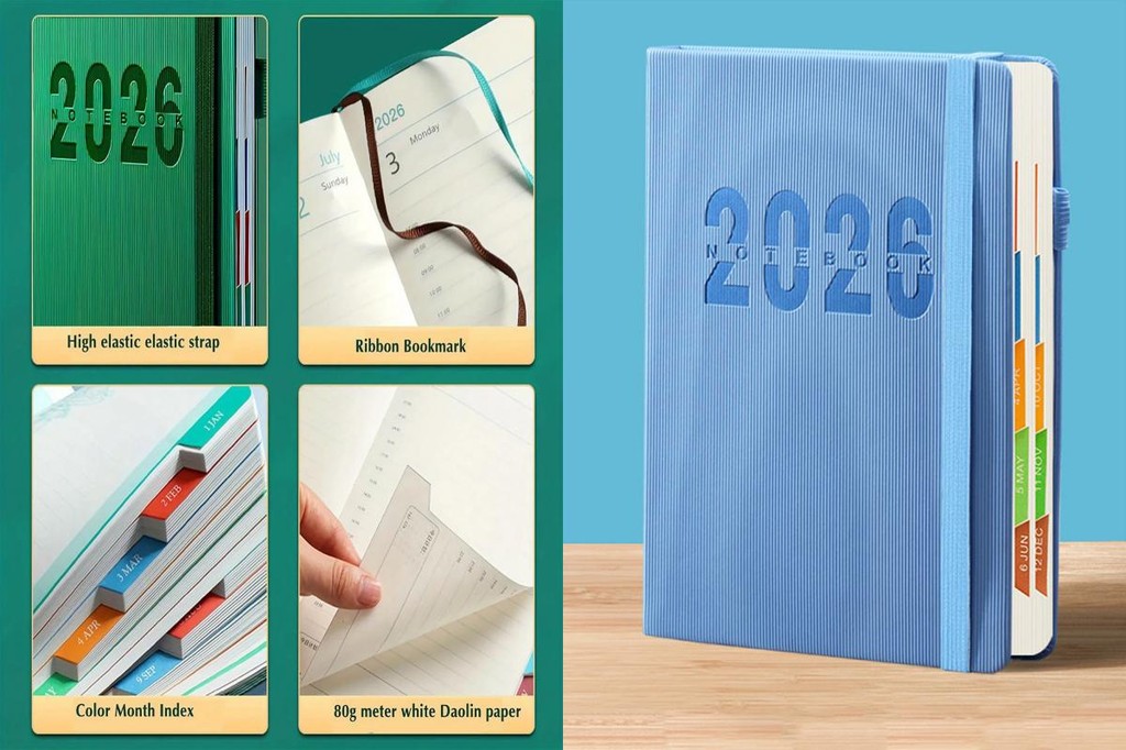 [TS] Office Planner Organizer 2026 Planner Book 2026 Planner with Faux ...