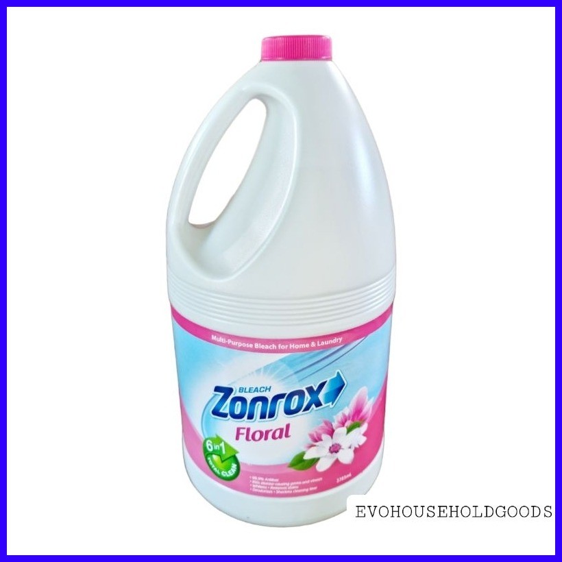 Zonrox Bleach Color Safe/ Floral/ Lemon/ Original (3785mL) | Shopee ...