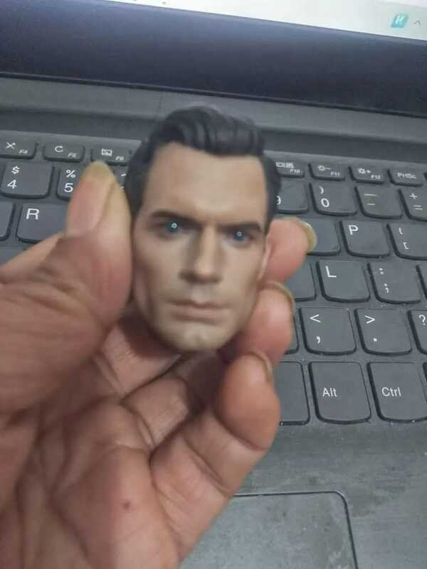 Cavill Henry 1/6 Head Sculpture Carving Movie Anime Actor For 12Inch ...