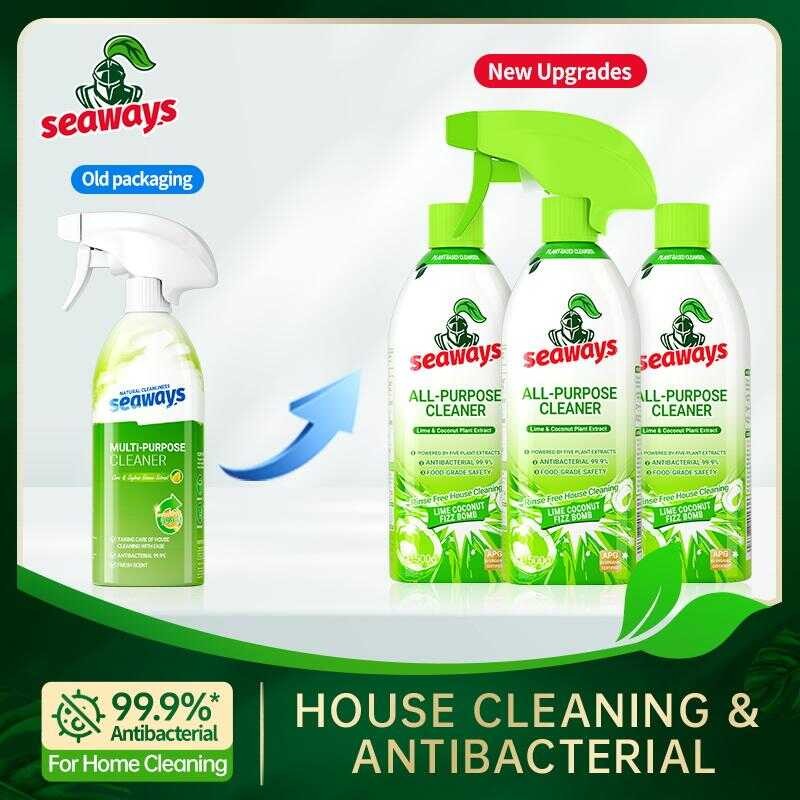 Seaways Multipurpose Cleaner (500Ml) For Furniture, Car, Refrigerator ...