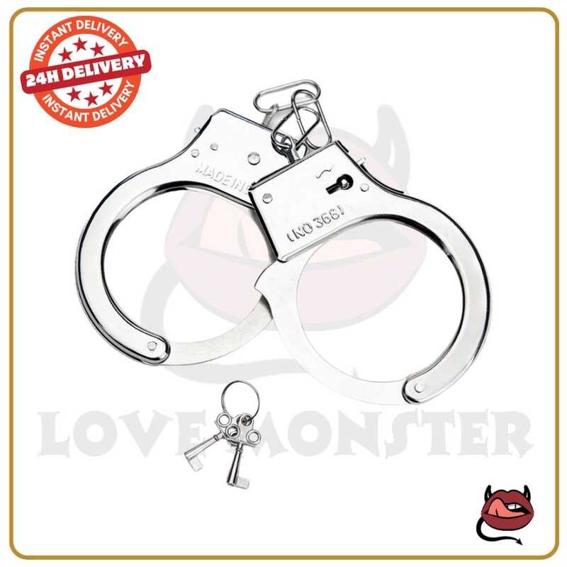 Monster Love - Fake Police Metal Handcuff Toy Set Gari Tangan Polis ...