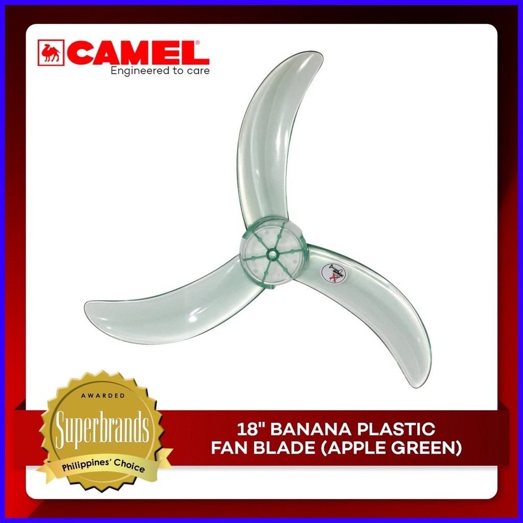 Camel REB-007-000-41 Banana Fan Blade 18" (Apple Green) | Shopee ...