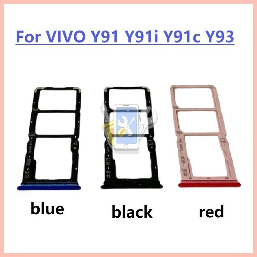 ≥ For VIVO Y91 Y91i Y91c Y93 Y93s Y93st Y95 Sim Tray Micro SD Card ...