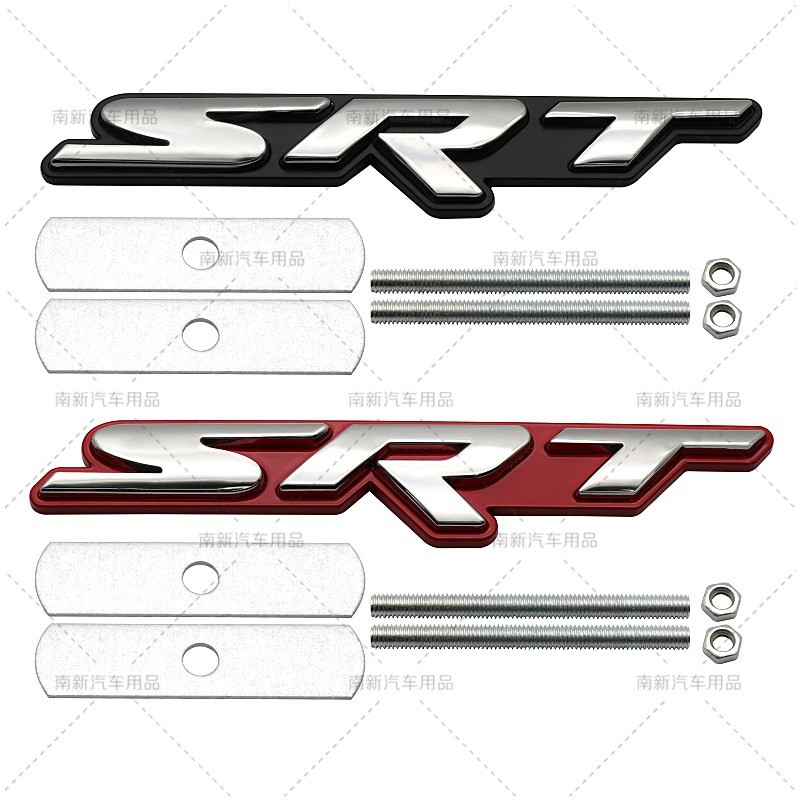 SRT Front Grille Emblem Suitable for Jeep Compass Cherokee Grand ...