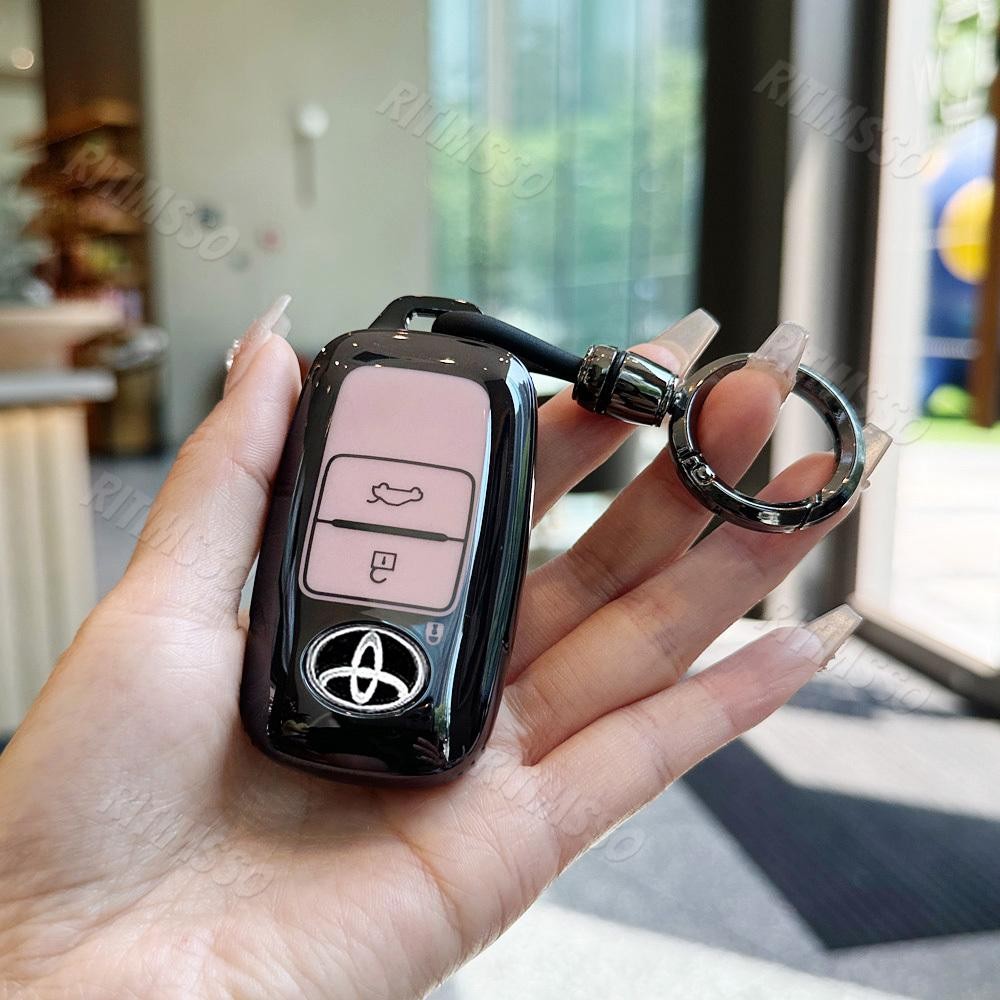 2/3 Buttons TPU Key Case Cover for Toyota Avanza Veloz Raize 2022 ...