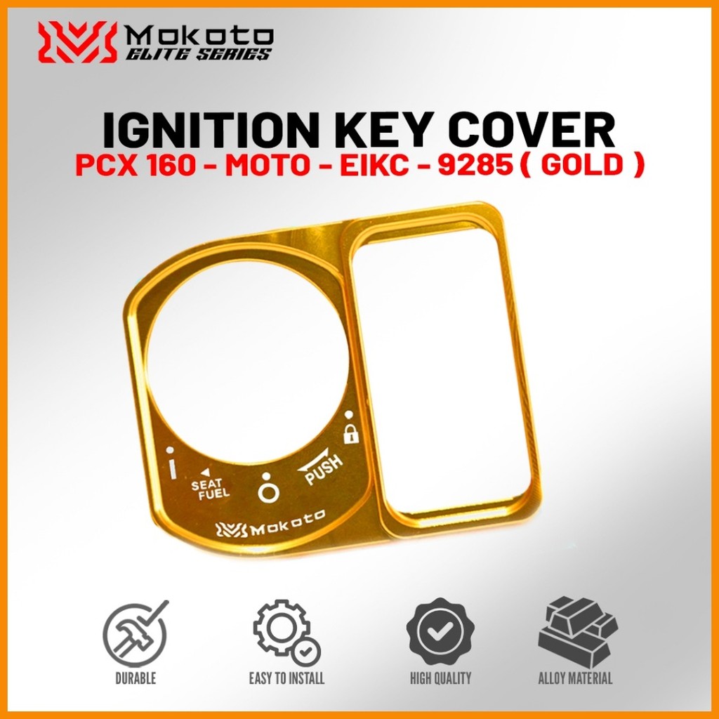 MOKOTO ELITE SERIES PCX 160 CNC IGNITION SWITCH COVER FOR KEYLESS HONDA ...