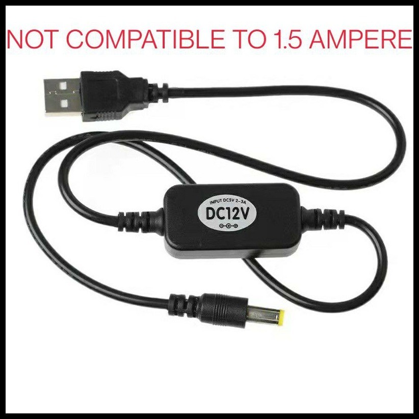 TKK PLDT Home FIBR Converge Fiber USB Cable WiFi Router To Powerbank 5V ...