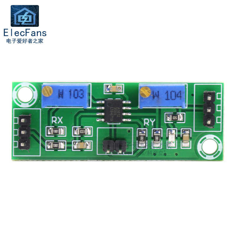 Lm358 Amplifier Module Weak Signal Acquisition Power Ply Voltage Op Amp Adjustable Gain Analog ...