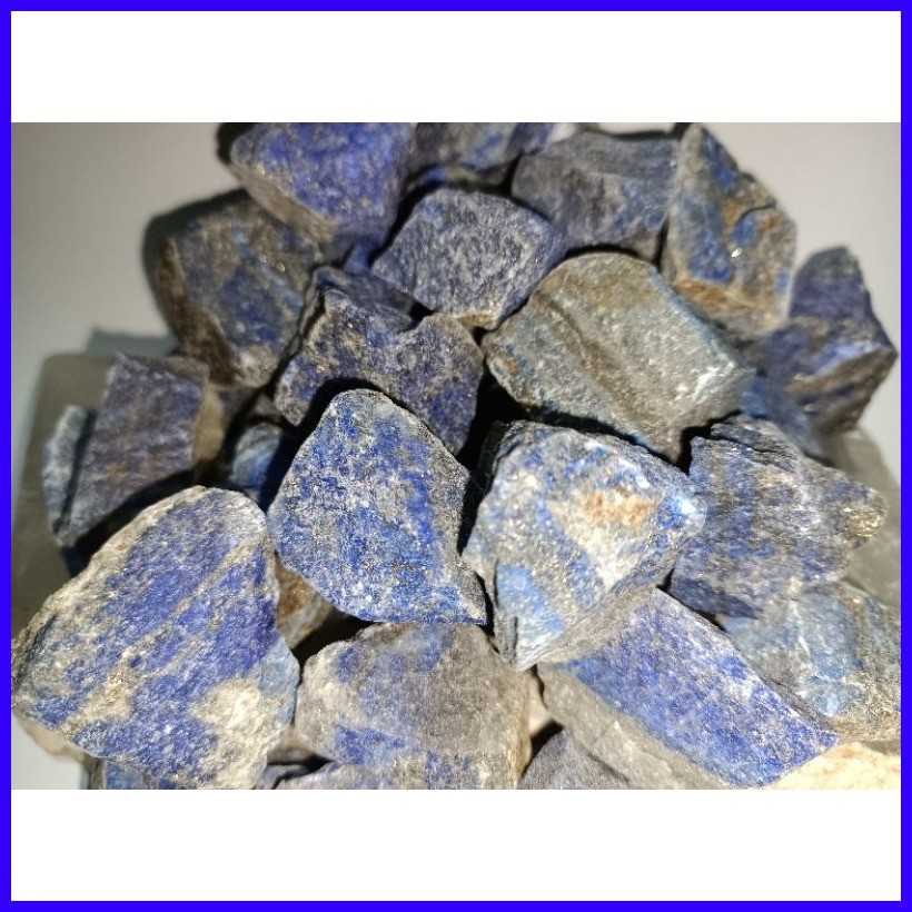 Natural Lapis Lazuli Crystal / Raw Stone (sold per piece) | Shopee ...