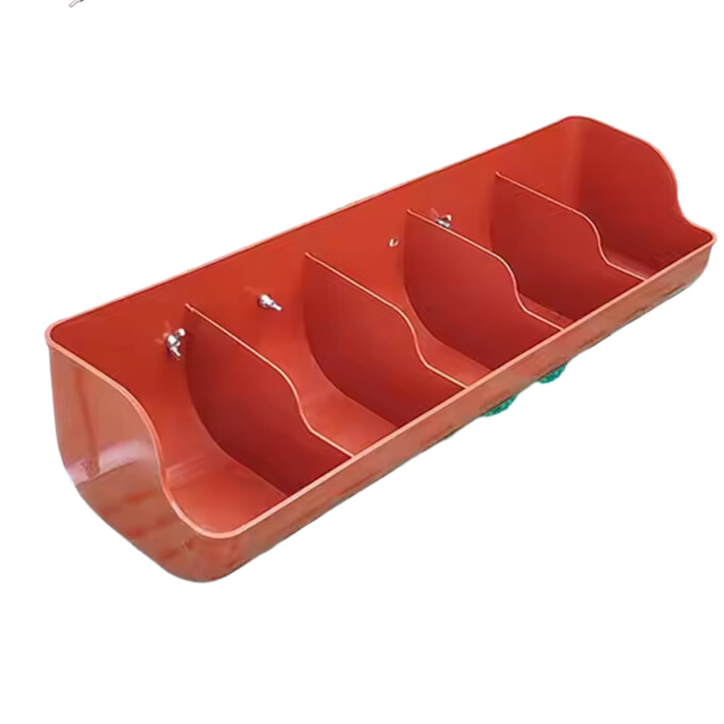 Plastic piglet feeder 5 holes Heavy duty piglet feeder pig feeder ...