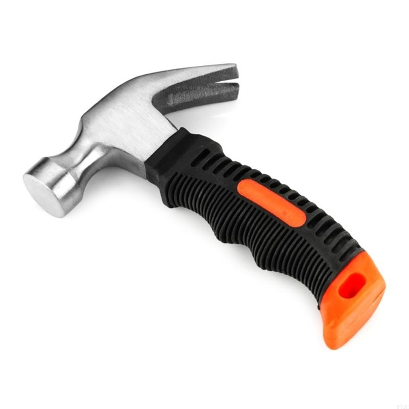 Mini Claw Hand Tool Hammer Portable Small Claw Hammer 8 oz Rubber Grip ...